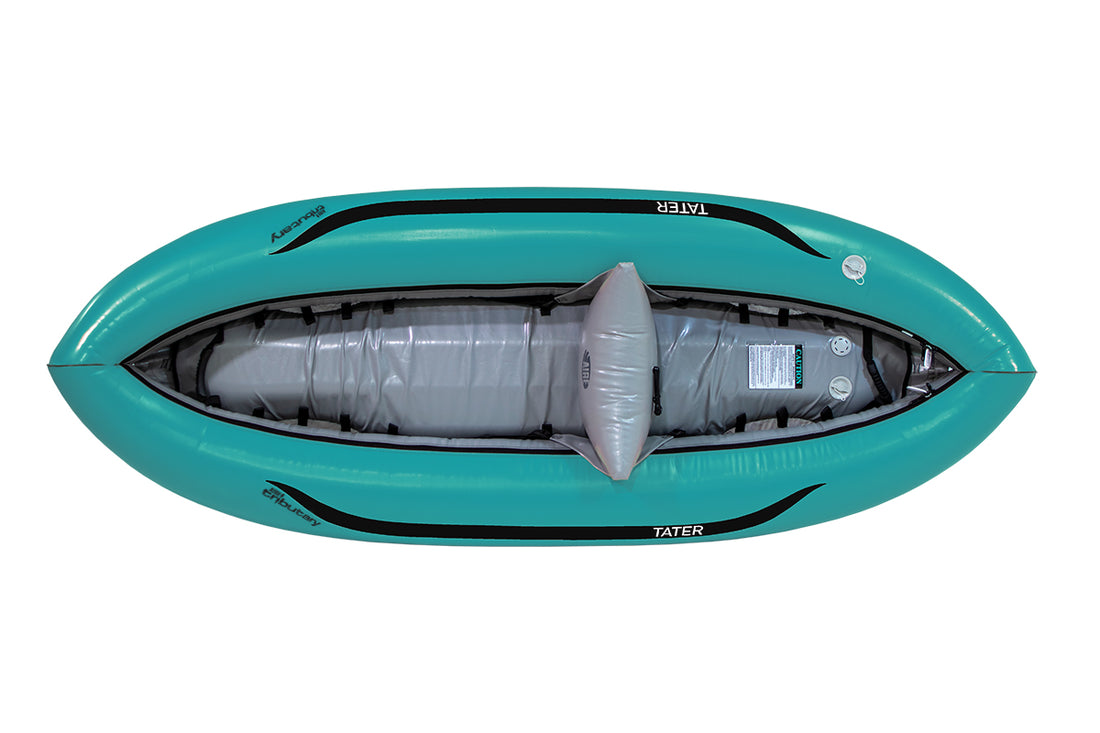 AIRE Tributary Tater Whitewater Kayak 2025- Teal – Pro River Outfitters